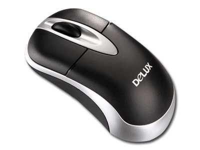 Mouse DELUX DLM-312/PS2/BLACK PS2