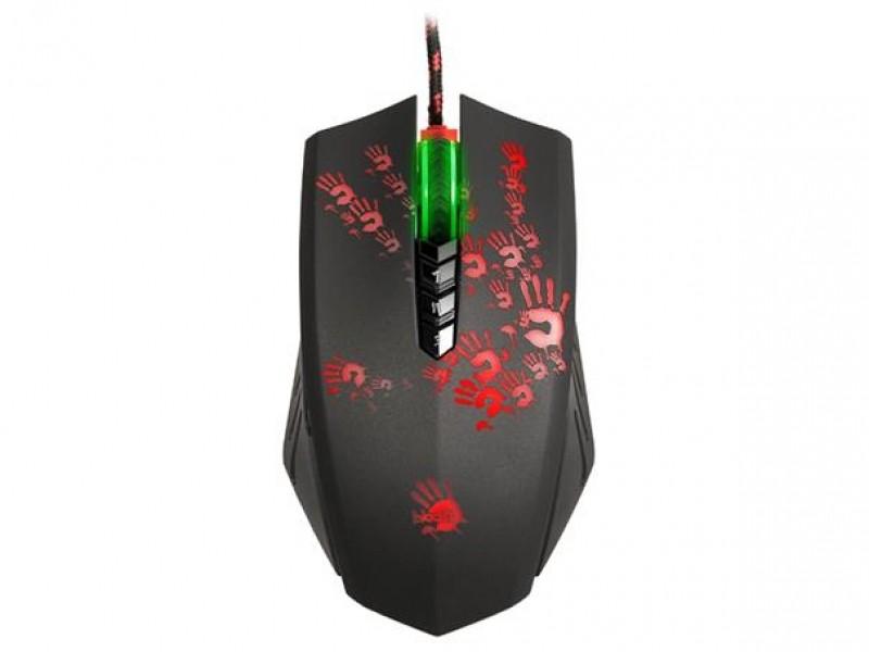 Геймърска мишка Bloody, A60, Оптична, Жична, USB