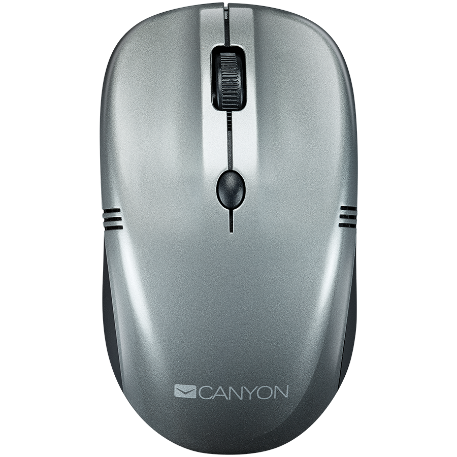 Мишка CANYON Безжичена 4 бут сив