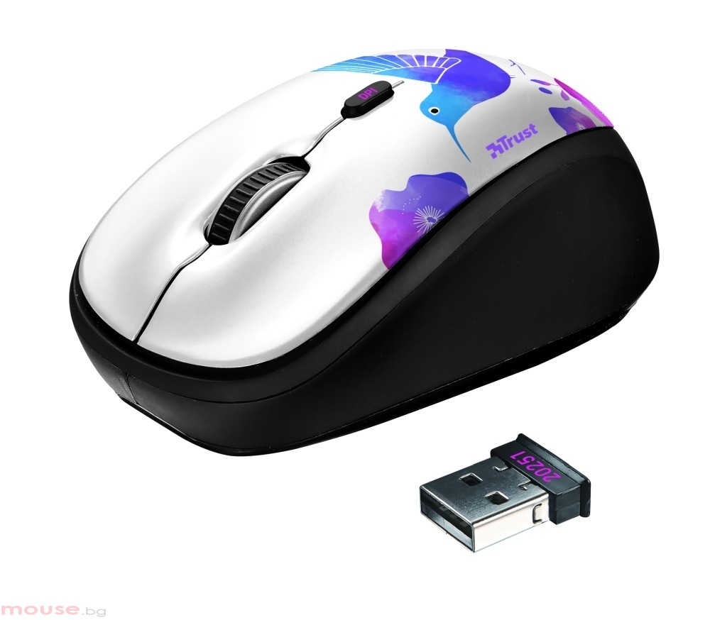 Мишка TRUST Yvi Wireless Mouse - bird