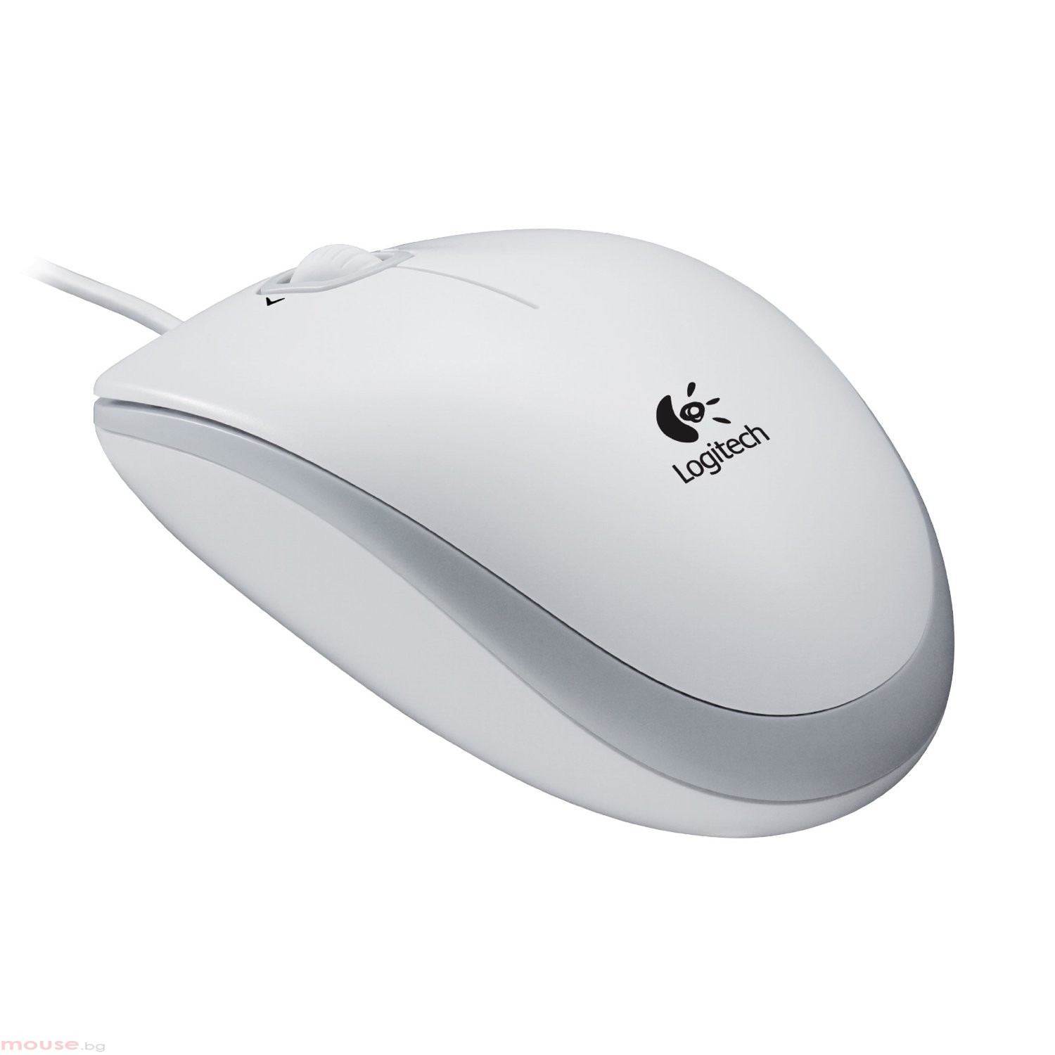 Logitech B110 White Optical USB Mouse, OEM