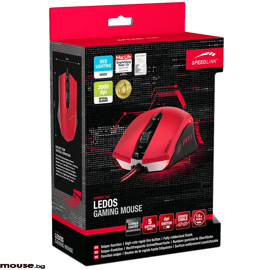 Геймърска мишка SPEED-LINK LEDOS Gaming Mouse