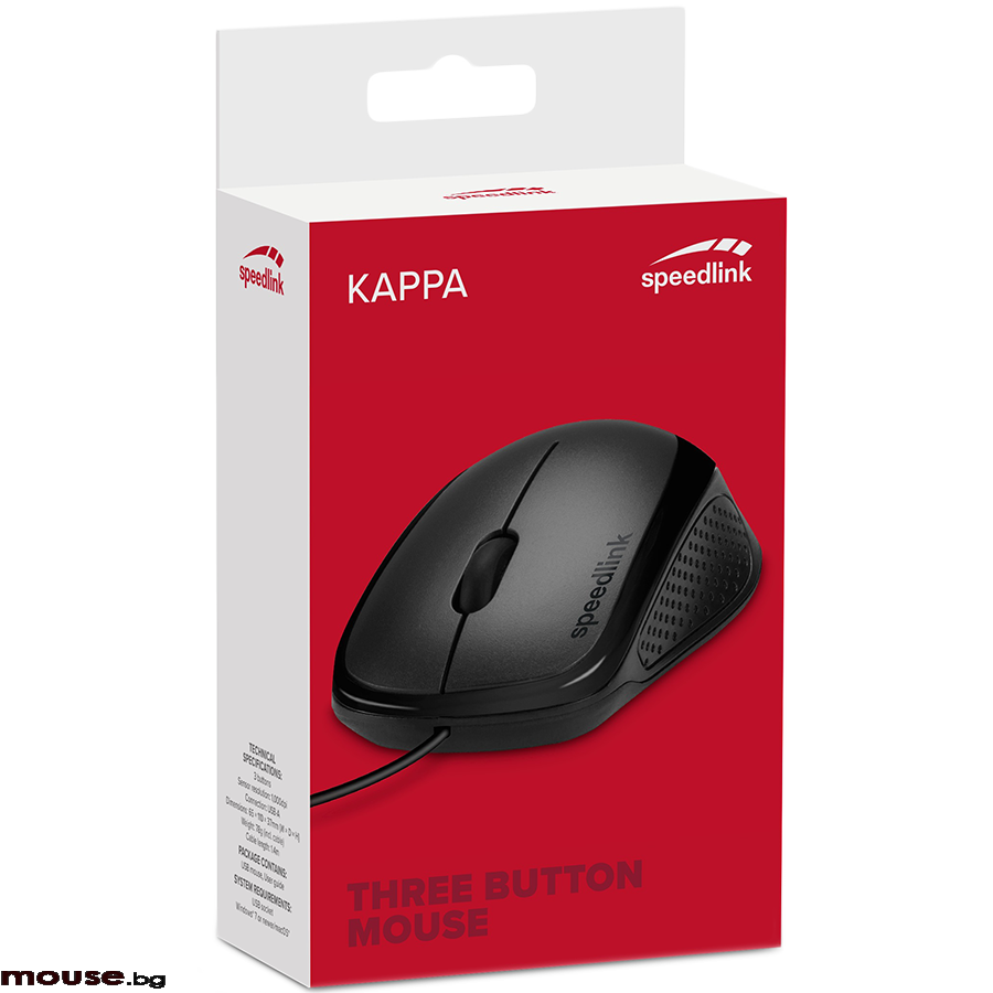 Мишка SPEED-LINK KAPPA Mouse - USB