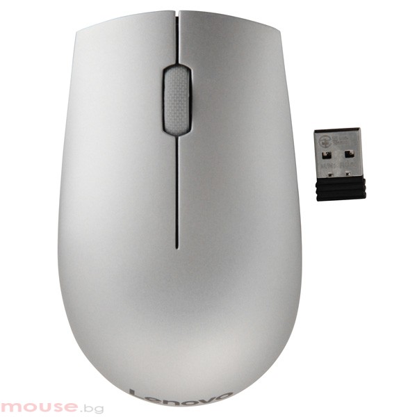 Мишка LENOVO 500 Mouse Wireless Сребрист