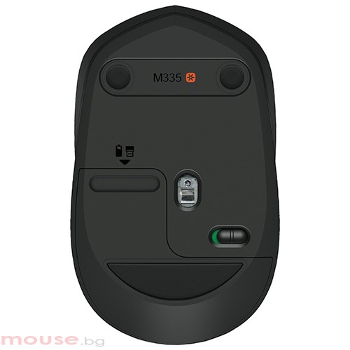 Мишка LOGITECH M335 безжична черна