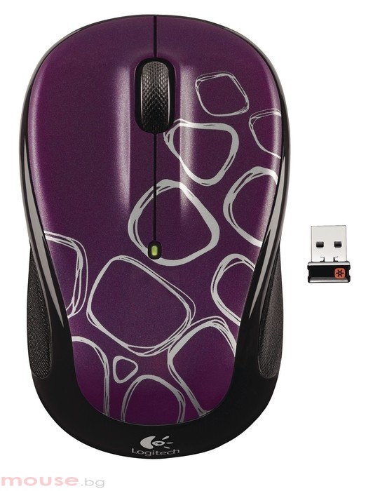 Logitech Wireless Mouse M325 Purple Boulder