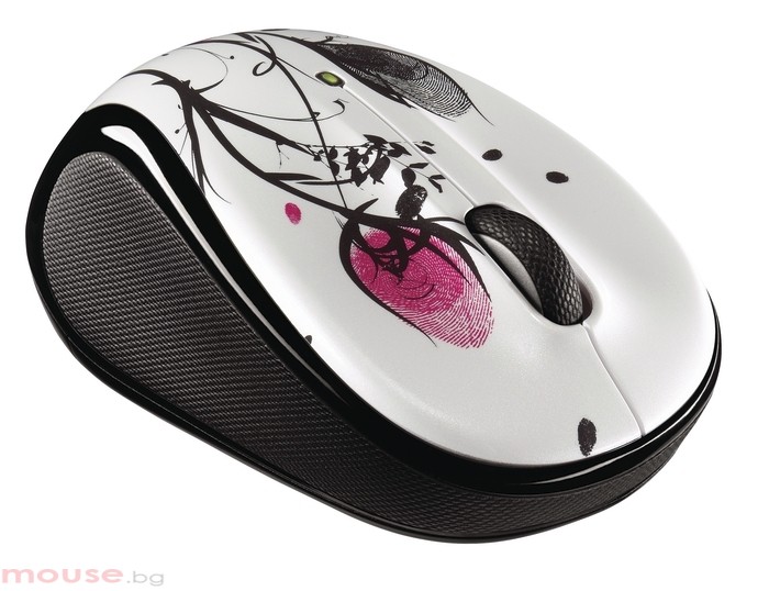 Logitech Wireless Mouse M325 Fingerprint Flowers
