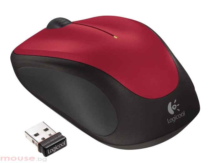 Logitech Wireless Mouse M235 Red