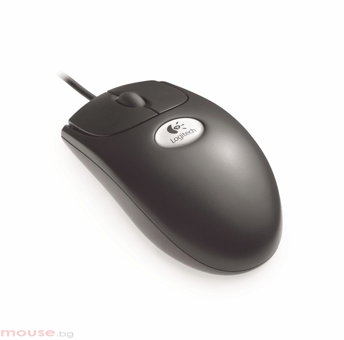 Logitech Optical Wheel Mouse PS/2 Black (S96), OEM