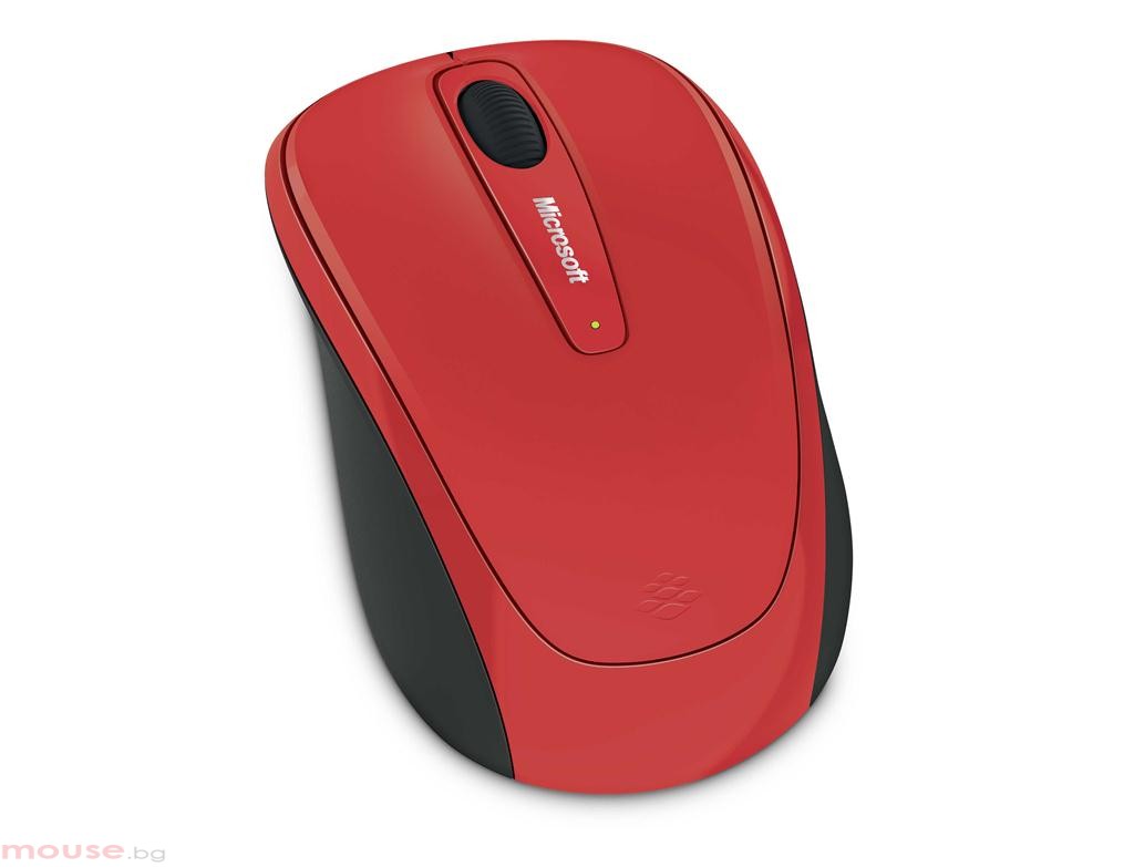 Microsoft Wireless Mobile Mouse 3500 USB ER English червена Artist ...