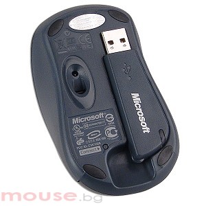 Microsoft Wireless Notebook Optical Mouse 3000 USB English Slate Retail