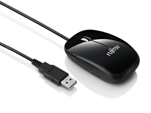 Optical mouse Fujitsu M410 USB Black