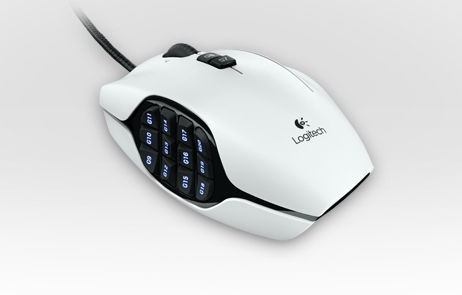 Logitech Gaming Mouse G600 MMO White