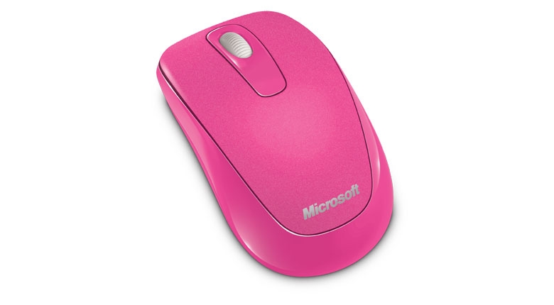 Microsoft Wireless Mobile Mouse 1000 USB ER English Magenta Pink Retail