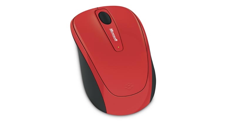 Microsoft Wireless Mobile Mouse 3500 USB ER English Flame Red Gloss Retail