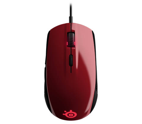 Мишка SteelSeries Rival 100 Forged Red геймърска