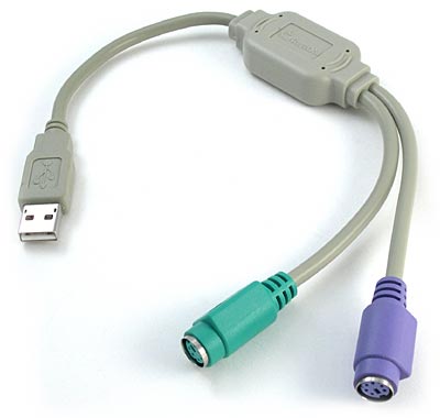 Преходник PS/2 към USB